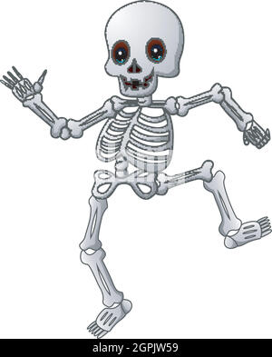 Human funny cartoon spine character, vector funny healthy backbone ...