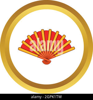 Spanish fan icon, cartoon style Stock Vector Image & Art - Alamy