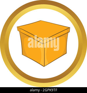 Square corrugated packing box, corrugated parcel box, partition ...