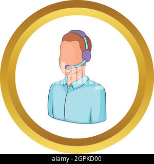 operator man vector illustration Stock Vector Image & Art - Alamy