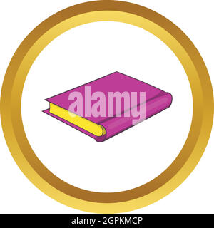 pink text book library isolated icon Stock Vector Image & Art - Alamy
