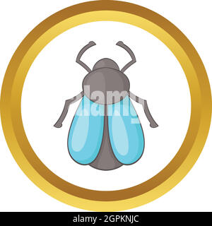 Fly wings icon. Cartoon of fly wings vector icon for web design ...