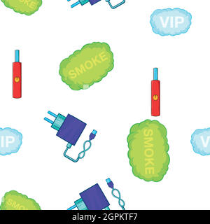 Smoking pattern, cartoon style Stock Vector Image & Art - Alamy