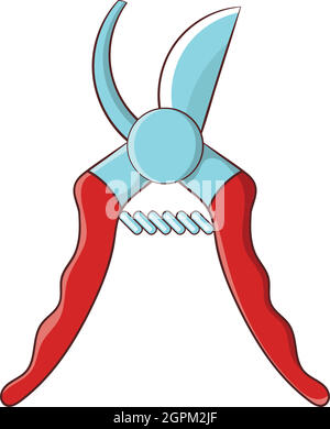 pruning tree trimmer cartoon vector illustration Stock Vector Image ...