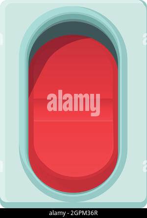 Electric switch icon, cartoon style Stock Vector Image & Art - Alamy