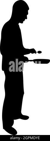 male professional chef cook holding tray with fresh pizza african ...