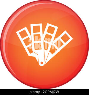 Color guide chart, cmyk rainbow background, part 3, vector illustration ...