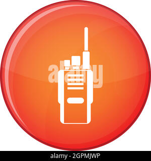 Walkie talkie icon, flat style Stock Vector Image & Art - Alamy