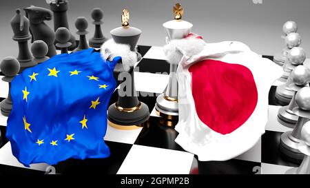 Japan EU Europe summit, fight or a stand off between those two ...