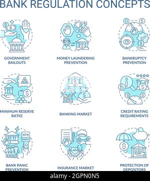 Supervision control line icons collection. Monitoring, Oversight ...