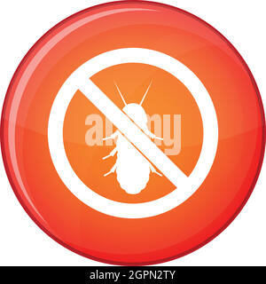 No termite sign icon, flat style Stock Vector Image & Art - Alamy
