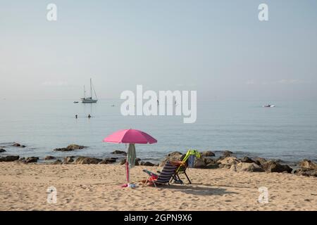 Berlin, Mallorca, Spain. 29th Sep, 2021. A calm, windless morning on ...