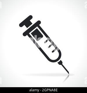 Syringe vector icon isolated on transparent background, Syringe ...