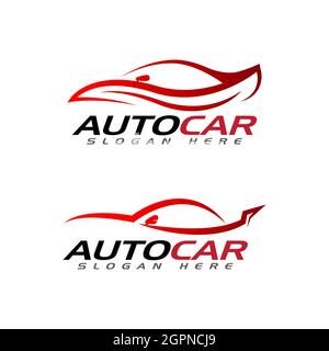 Auto car Logo Template vector illustration icon design Stock Photo - Alamy