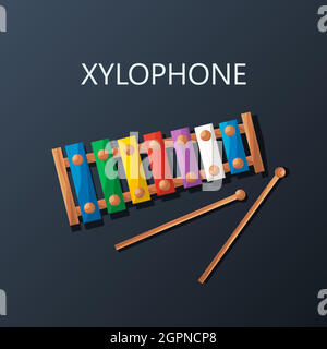 Isolated colored baby keyboard toy icon Vector Stock Vector Image & Art ...