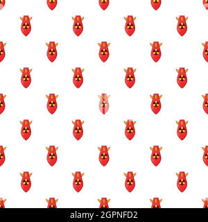 Cartoon vector illustration of a nuclear warhead Stock Vector Image ...