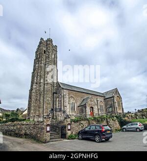 St Michael and All Angels,church at Stokenham,devon Stock Photo - Alamy