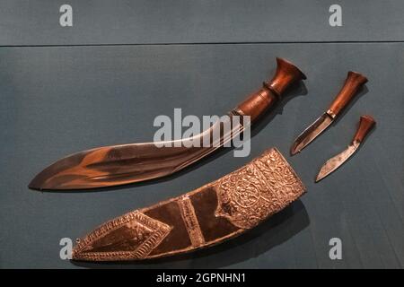 England, Winchester, Winchester's Military Quarter Museums, The Gurkha ...