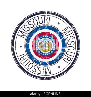 Missouri - rubber stamp - vector, Missouri (United States of America ...