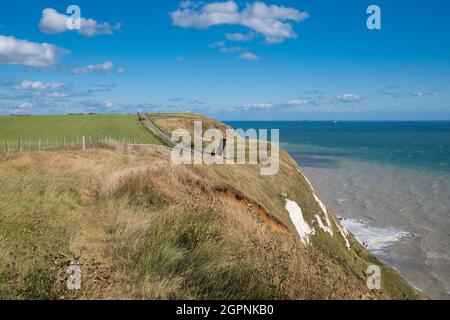 Sound Mirror Abbot’s Cliff, Dover, Kent, UK Stock Photo - Alamy