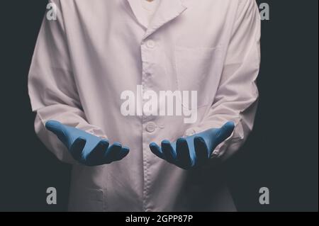 Doctor hand gestures in activities Stock Photo - Alamy