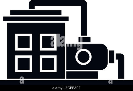 Factory building icon, simple style Stock Vector Image & Art - Alamy