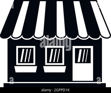 shop vector icon modern simple vector illustration Stock Vector Image ...