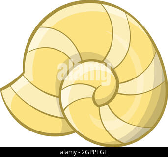 Shell cartoon isolated Stock Vector Image & Art - Alamy