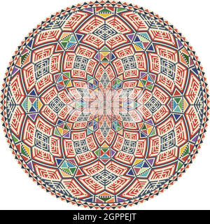 Vector pattern design with Palestinian traditional embroidery motif ...
