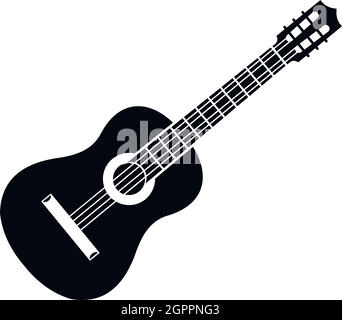 Guitar Simple vector icon Stock Vector Image & Art - Alamy