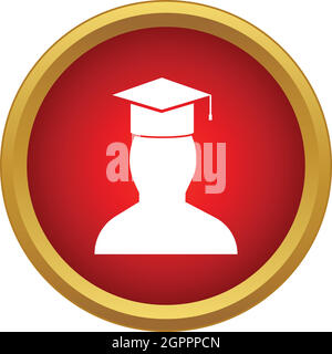 Student Simple vector icon Stock Vector Image & Art - Alamy