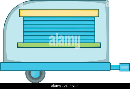 Old trailer icon, cartoon style Stock Vector Image & Art - Alamy