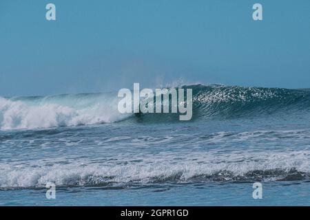 surf perfect spot barrel Stock Photo - Alamy