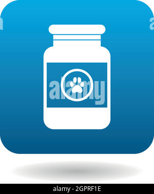 Medicament Simple vector icon. Illustration symbol design template for ...