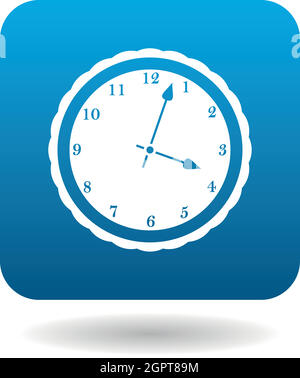wall clock icon Stock Vector Image & Art - Alamy