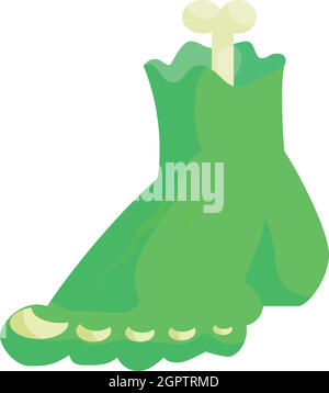 Halloween zombie icon in cartoon style isolated on background for any ...