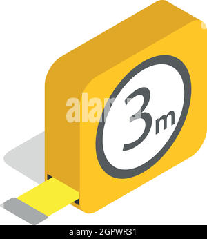 tape measure isolated icon vector illustration design Stock Vector ...