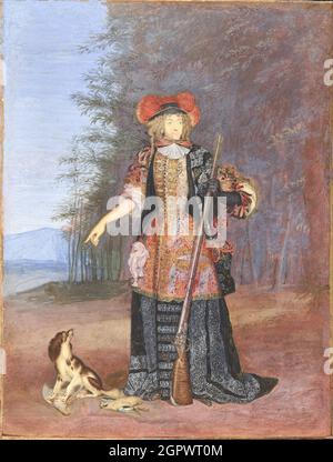 Elizabeth Charlotte. Portrait of the Princess Palatine. She became ...