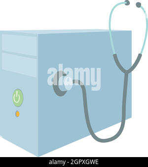 Computer system unit icon cartoon Stock Vector Image & Art - Alamy