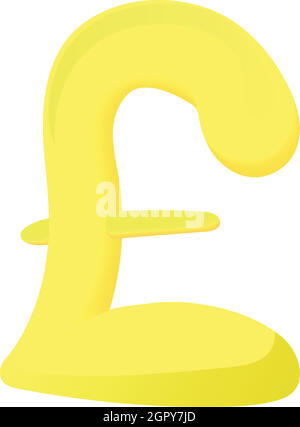 Pound sterling icon, cartoon style Stock Vector Image & Art - Alamy