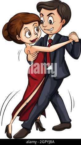 Takes two to tango illustration Stock Vector Image & Art - Alamy