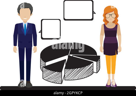 Woman Presenting Information On Presentation Board. Lady Showing ...
