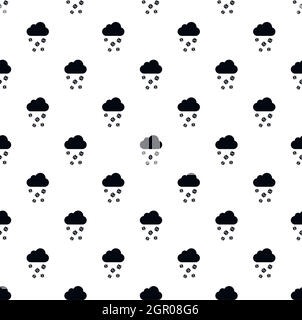 Clouds and hail pattern seamless Stock Vector Image & Art - Alamy