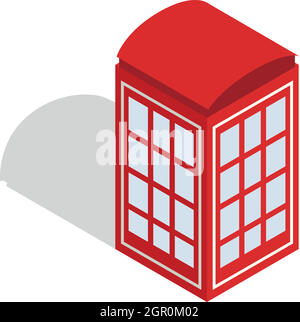 booth information isometric icon vector illustration Stock Vector Image ...