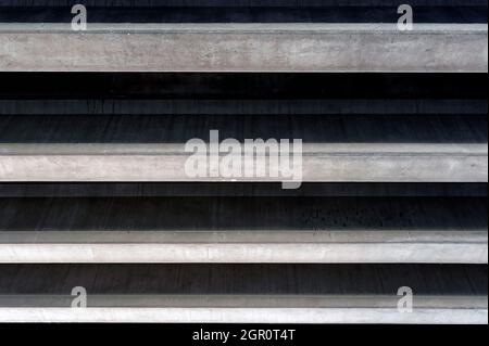 Channel surface, grooved horizontal surface Stock Photo - Alamy