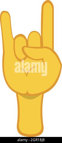 Cartoon hand is making a gesture with the fingers pinching together ...