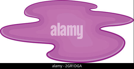 Puddle of oil icon, cartoon style Stock Vector Image & Art - Alamy