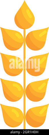 Stalk of ripe barley icon, cartoon style Stock Vector Image & Art - Alamy