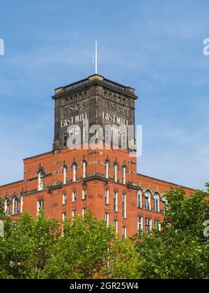 Strutt's East Mill, Belper, Derbyshire, part of Derwent Valley Mills ...
