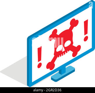 Computer mouse icon isometric vector. Arrow cursor and wireless ...